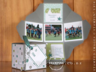 Explosion Box Mini Album - Kristine McNickle - Independent Stampin' Up ...