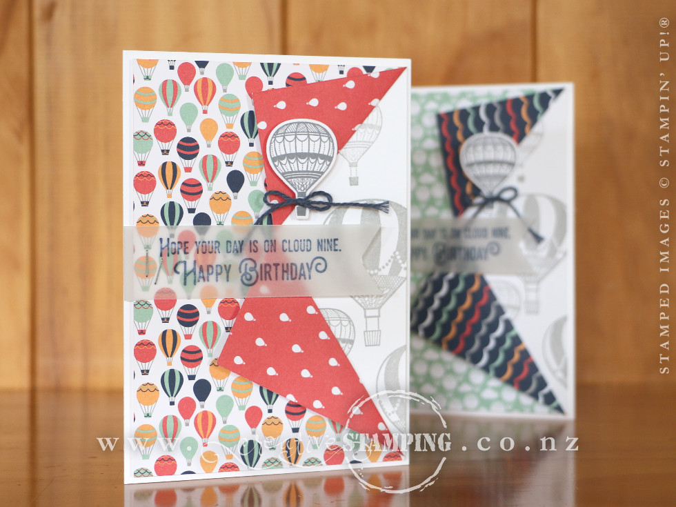 Collar-Fold Birthday Cards - Kristine McNickle - Independent Stampin ...