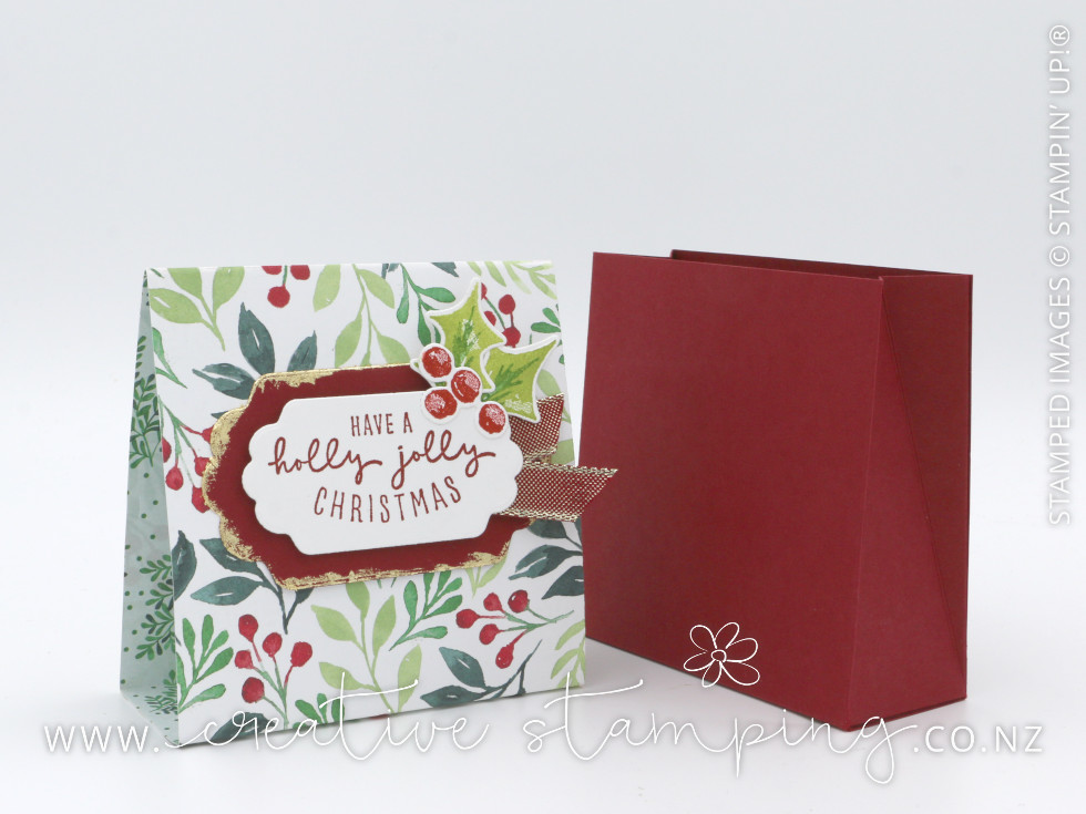 Painted Christmas Tent Gift Box - Kristine McNickle - Independent ...
