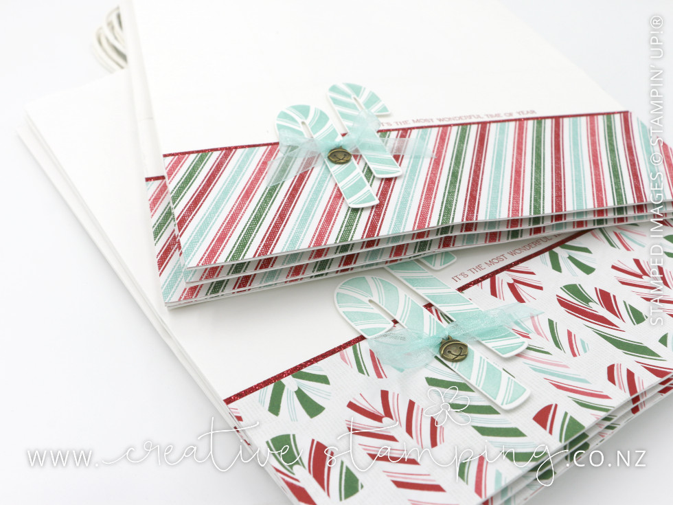 Sweet Candy Cane Gift Bags - Kristine McNickle - Independent Stampin ...