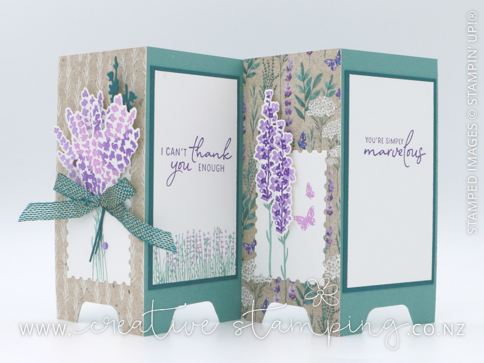Perennial Lavender Divider Screen Card - Kristine McNickle ...