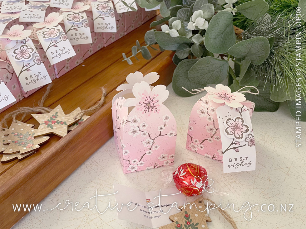 Cherry Blossom Treat Boxes Kit - Kristine McNickle - Independent ...