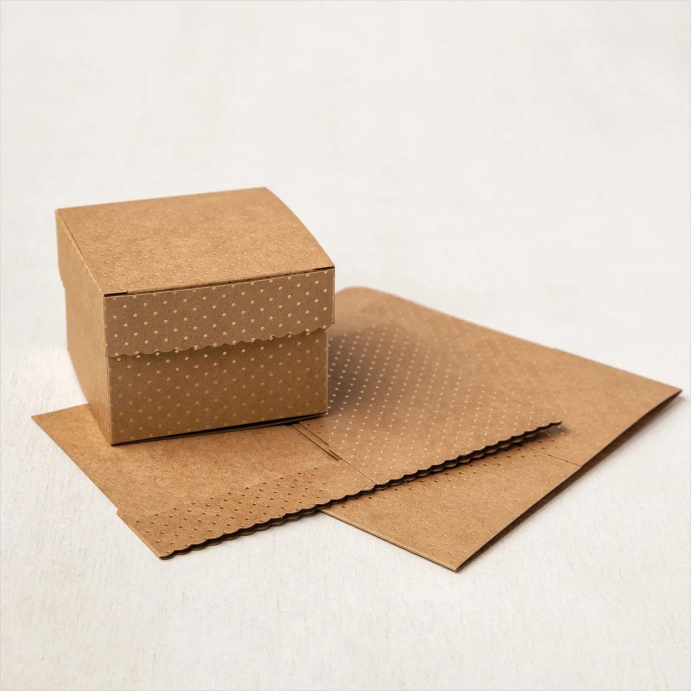 Christmas Scalloped Kraft Treat Box - Kristine McNickle - Independent ...